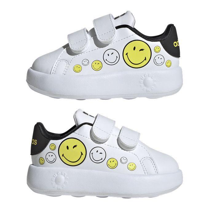 アディダス adidas ベビー キッズ スポーツ カジュアル シューズ ADVANCOURT SMILEY CF I IH6257 ...