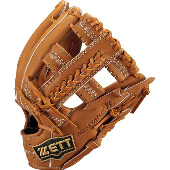 ゼット ZETT 野球 硬式 グラブ 内野手用 二塁手・遊撃手用 ネオステイタス BPGB12220 3400 ゴールドブラウン ...