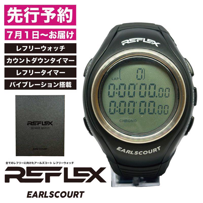 【予約】EARLSCOURT/アールズコート レフリーウォッチ REFLEX（EC-R008-BK） :EC-R008-BK:SportsBOX Yahoo!店 - 通販 - Yahoo!ショッピング