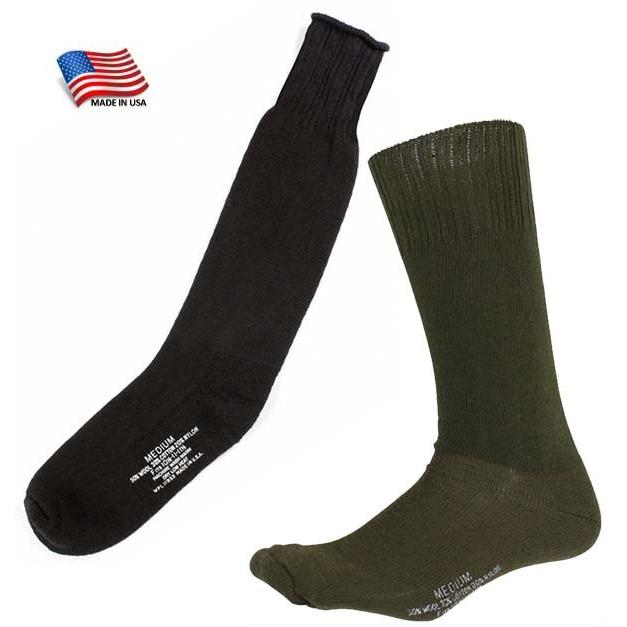ネコポス発送 MADE IN USA 米軍 実物 新品 GI CUSHION SOLE SOCK SAMLL クッションソックス 靴下 ...