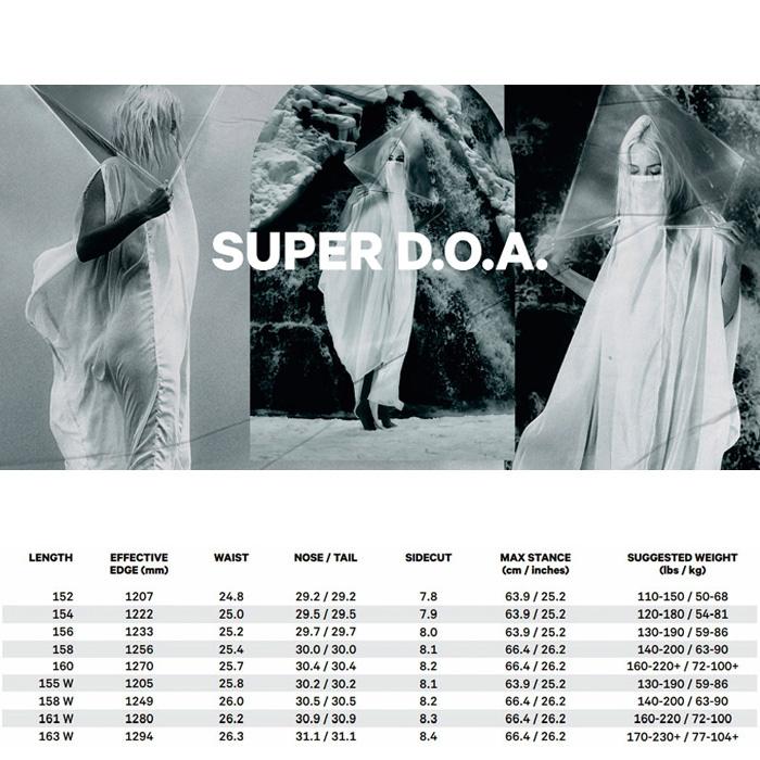 キャピタ スノーボード 板 22-23 CAPITA SUPER DOA MEN'S スーパーディーオーエー キャンバー メンズ D.O.A ...