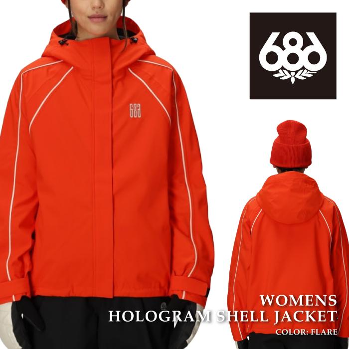686（シックスエイトシックス） 日本正規品 スノーボード ウェア ジャケット 686 WOMENS HOLOGRAM SHELL ...
