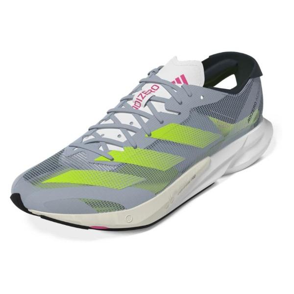 adidas（アディダス） adidas ADIZERO JAPAN 8 M ランニングシューズ H03615(ワンダーブルー/ルシッドレモン ...