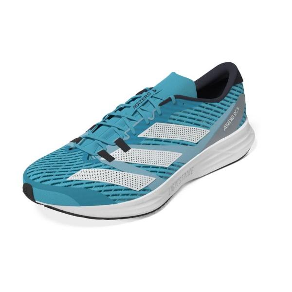 adidas アディダス ADIZERO RC 5 ランニングシューズ ID6915(ルシッドシアン/フットウェアホワイト/ライトアクア ...