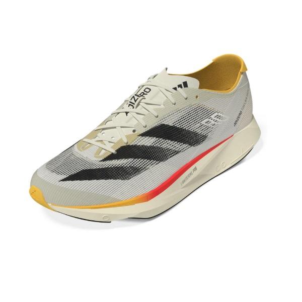 adidas アディダス ADIZERO TAKUMI SEN 10 M（アディゼロ M） ランニングシューズ IG8202(アイボリー/コア ...