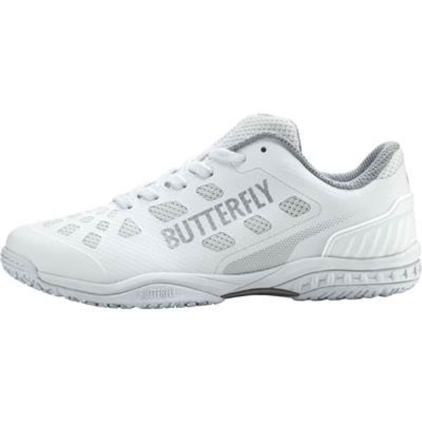 バタフライ レゾライン レバリス 卓球シューズ BF93710-289(プラチナホワイト) : スポーツファームヤフー店 - 通販 - Yahoo!ショッピング