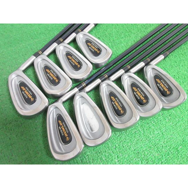 DUNLOP ダンロップ TOUR 505 チタンフェース アイアンセット 9本 DUNLOP ダンロップ TOUR 505 チタンフェース アイアンセット 9本