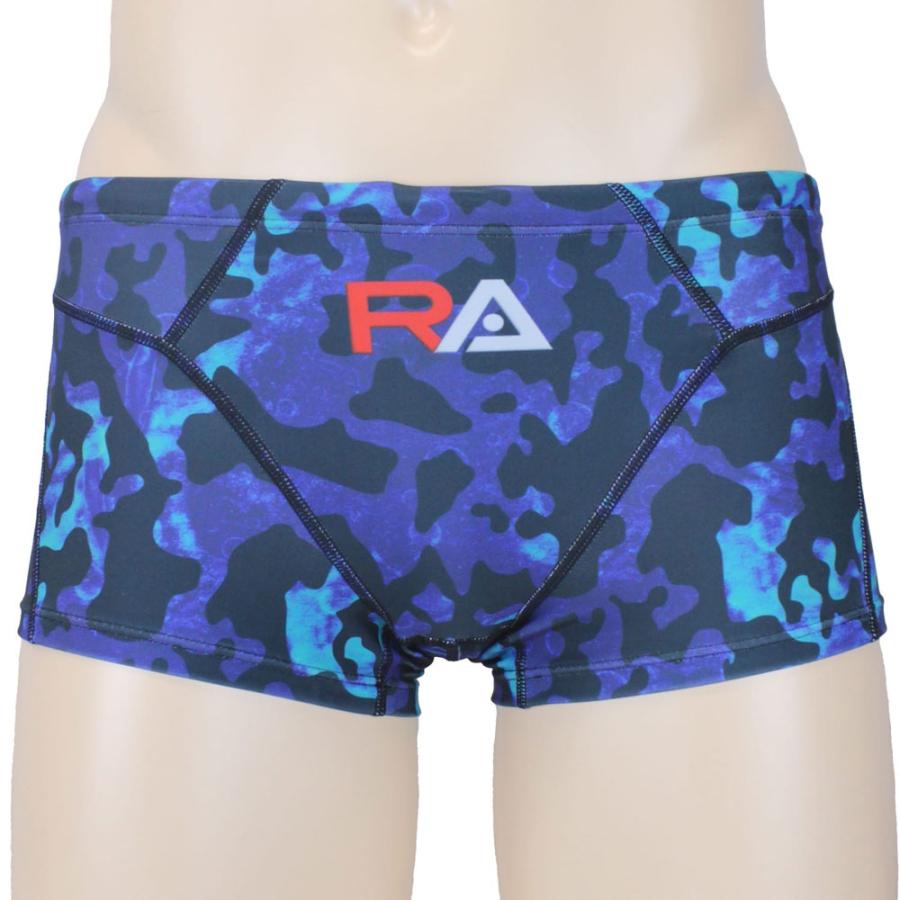 メール便OK RA（アールエー） RA524-BOCEN OCEAN FLOOR メンズ ボクサー 競泳トレーニング水着 水泳 練習用 スイム ...