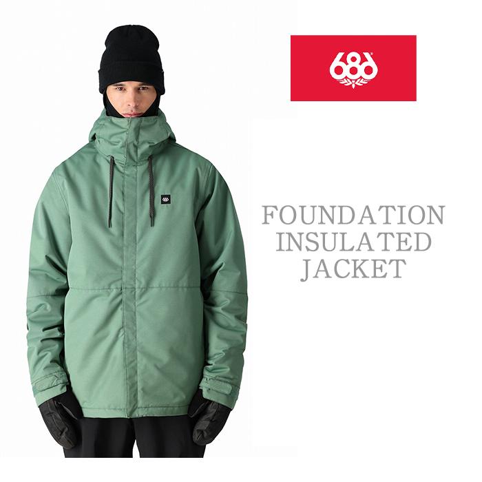 686（シックスエイトシックス） スノーボード ウェア ジャケット 686 FOUNDATION INSULATED JACKET ...
