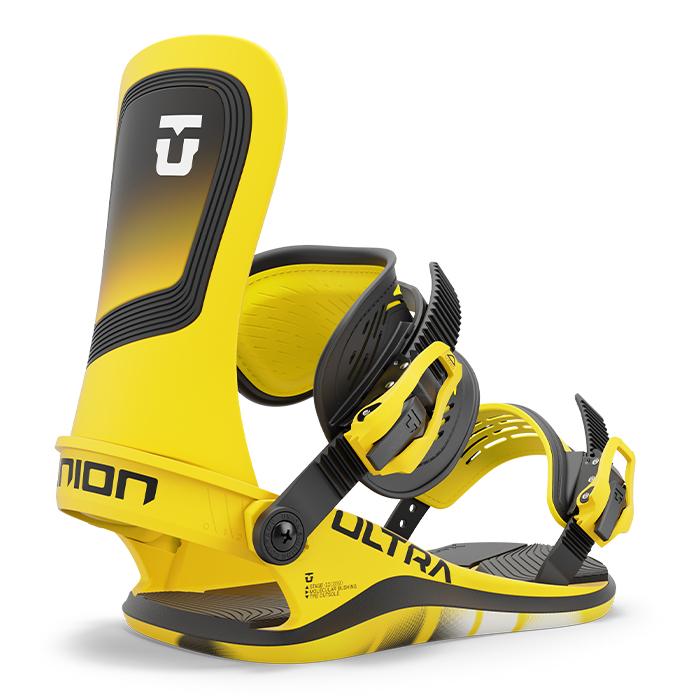 UNION BINDING スノーボード ビンディング ユニオン UNION ULTRA MEN Yellow ウルトラ メンズ イエロー ...