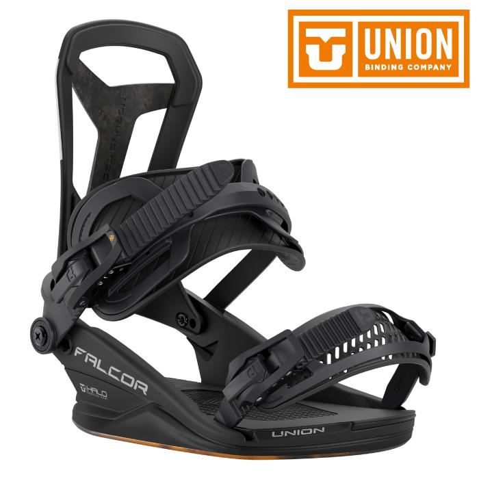UNION BINDING 日本正規品 スノーボード ビンディング ユニオン UNION FALCOR Black ファルコア バインディング ...
