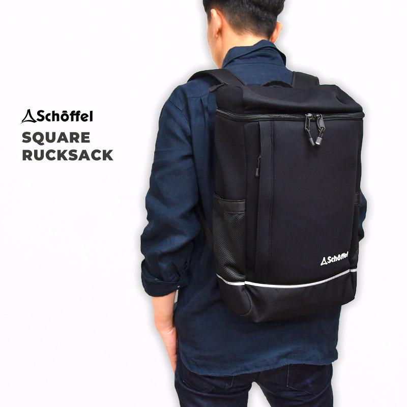 schoffel ショッフェル レディース メンズ ユニセックス リュックサック バックパック ブラック 黒 SQUARE RUCKSACK ...