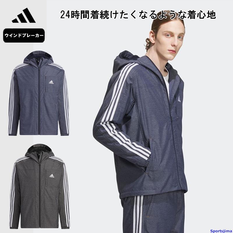 adidas アディダス ウィンドブレーカー M 247 ジャケット IJL72 メンズ トレーニングウェア 裏起毛 上着 アウター 防風 ...