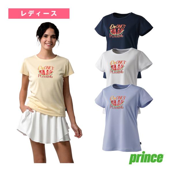 プリンス テニス・バドミントンウェア『レディース』 Tシャツ/レディース『WS4058』 : スポーツプラザ - 通販 - Yahoo!ショッピング