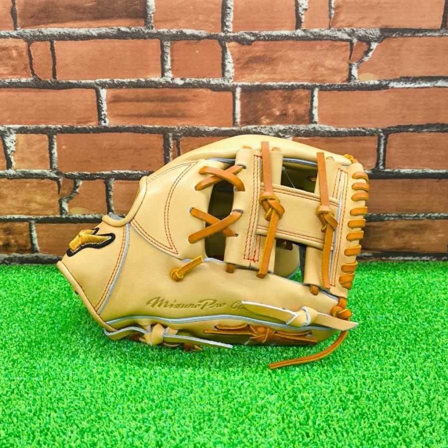 Mizuno Pro ミズノプロ クラシック 硬式グローブ 内野手 ジャスミン 限定 カラー 高校野球対応 サイズ9 1ajgh30003-8149 グラブ 型付け グラブ袋 名入れ 刺繍 ...