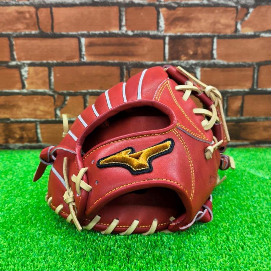 ミズノプロクラシック 硬式内野手用グローブ ブリック×ブロンド サイズ9 高校野球対応 2024春夏モデル 1AJGH30013-4680 型付け＆グラブ袋刺繍サービス ...