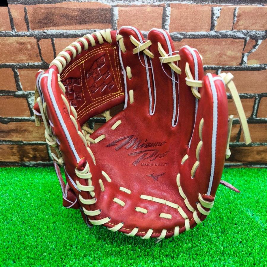 ミズノプロクラシック 硬式内野手用グローブ ブリック×ブロンド サイズ9 高校野球対応 2024春夏モデル 1AJGH30013-4680 型付け＆グラブ袋刺繍サービス ...