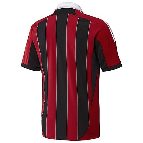 adidas ACミラン 12-13 ホーム ユニフォーム 半袖 【adidas アディダス】ブラック/ACMレッド x23680 ...