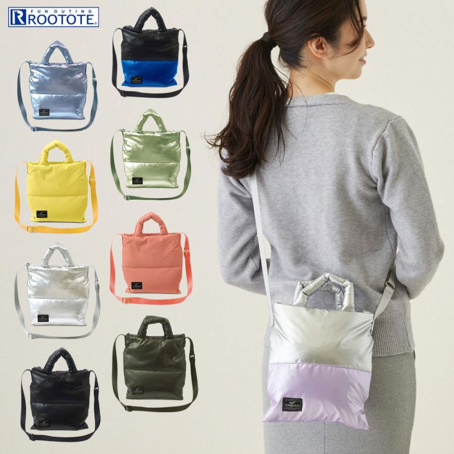 ROOTOTE 2022新作 中綿トートバッグ FEATHER ROO ルートート LT.サコッシュ.フェザー.カラー-B ブラック : SPORTUS - 通販 - Yahoo!ショッピング
