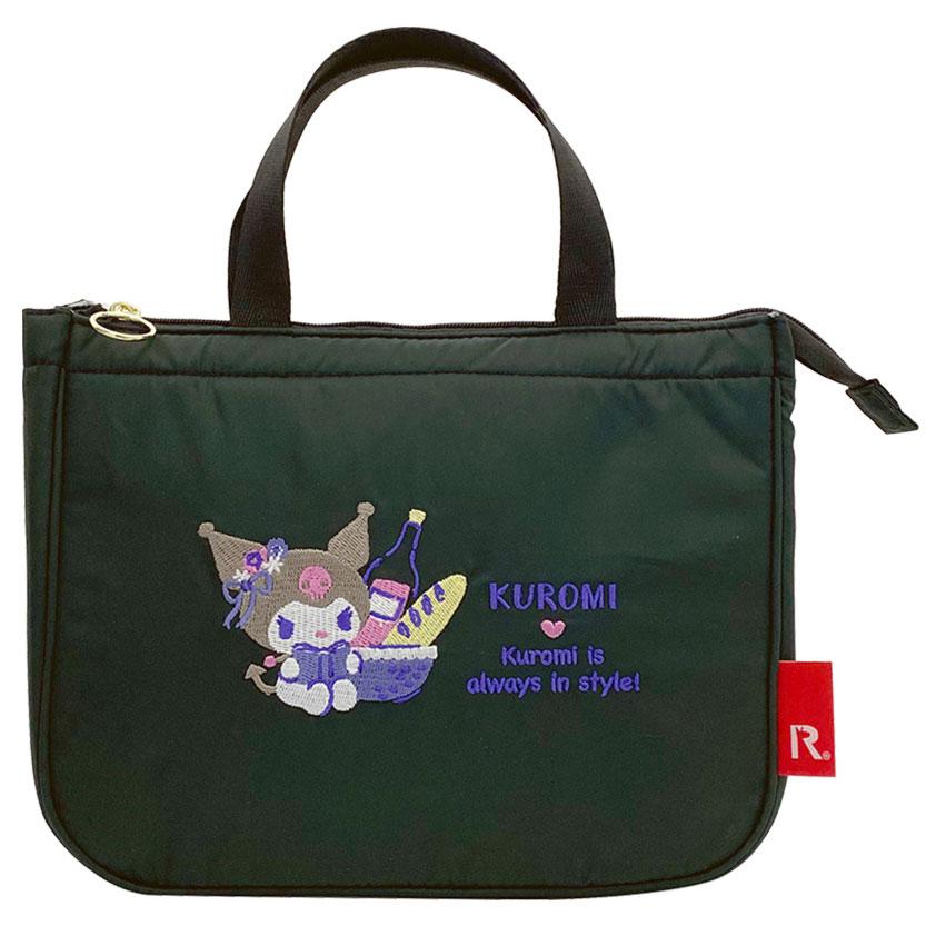 ROOTOTE（ルートート） 2023新作 サンリオ ランチバッグ ROOTOTE Thermo Keeper DELI 8362 IP.サーモキーパー.デリ.サンリオキャラクターズ-B クロ ...