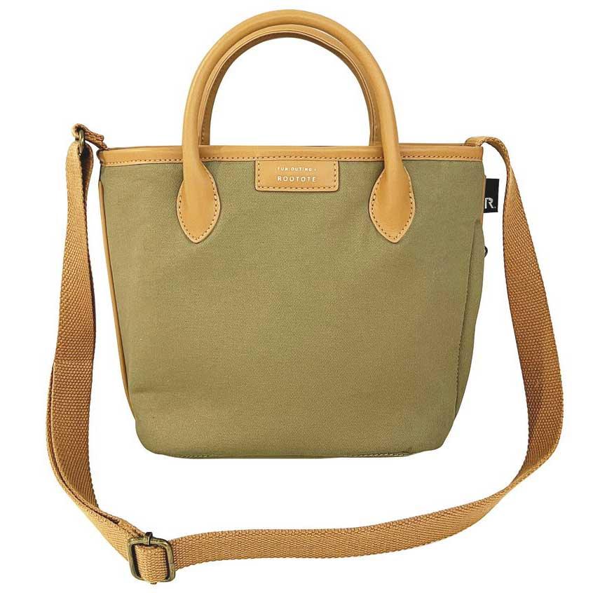 ROOTOTE 2023新作 ショルダートート babyroo 2way spruce-A 1216 ルートート SN.ベビールー.2way.スプルース-A カーキ : SPORTUS ...