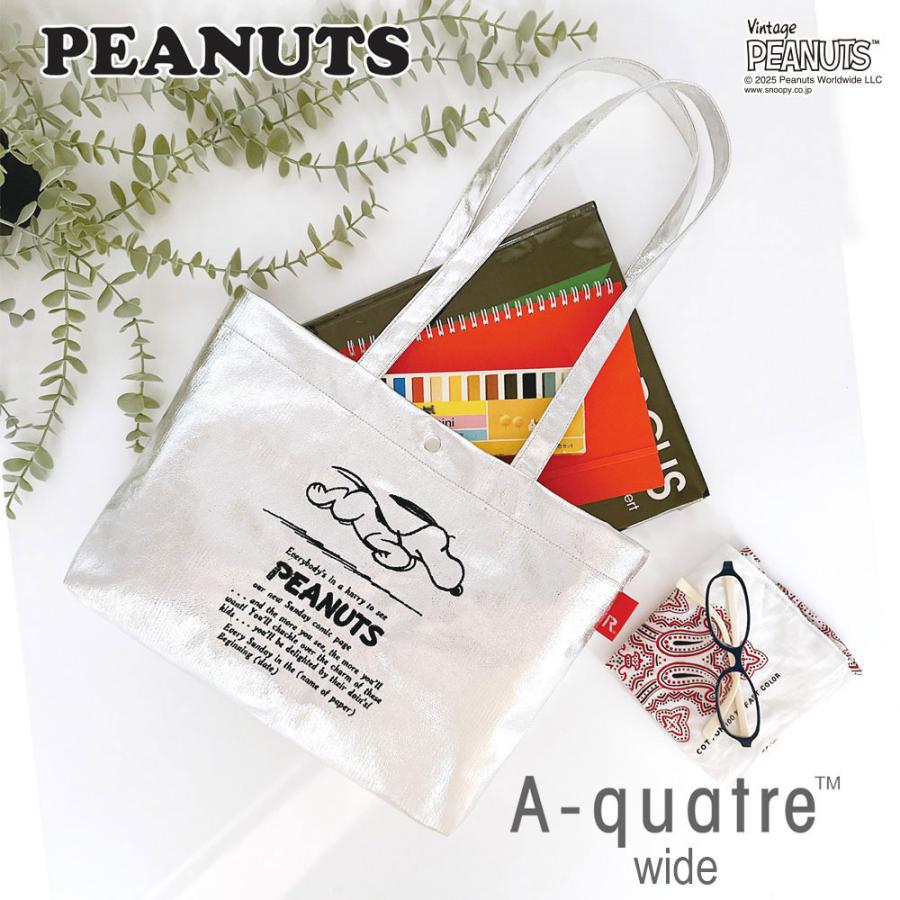 ROOTOTE 2025新作 スヌーピーバッグ トートバッグ Vintage PEANUTS A-quatre 8445 ルートート IP ...