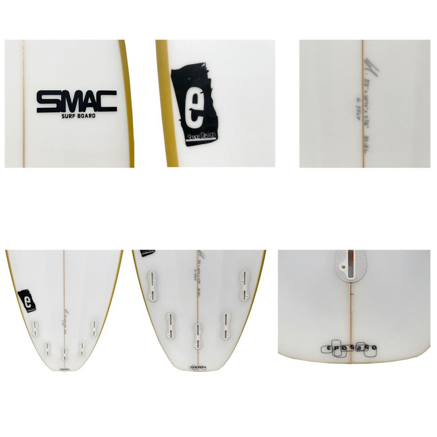 【別途送料かかります。】スマック サーフボード SMAC SURFBOARD サーフィン サーフ 板 Eiji e-potato 5.5 PU BLNAKS 5924 : スポーツ用品の ...