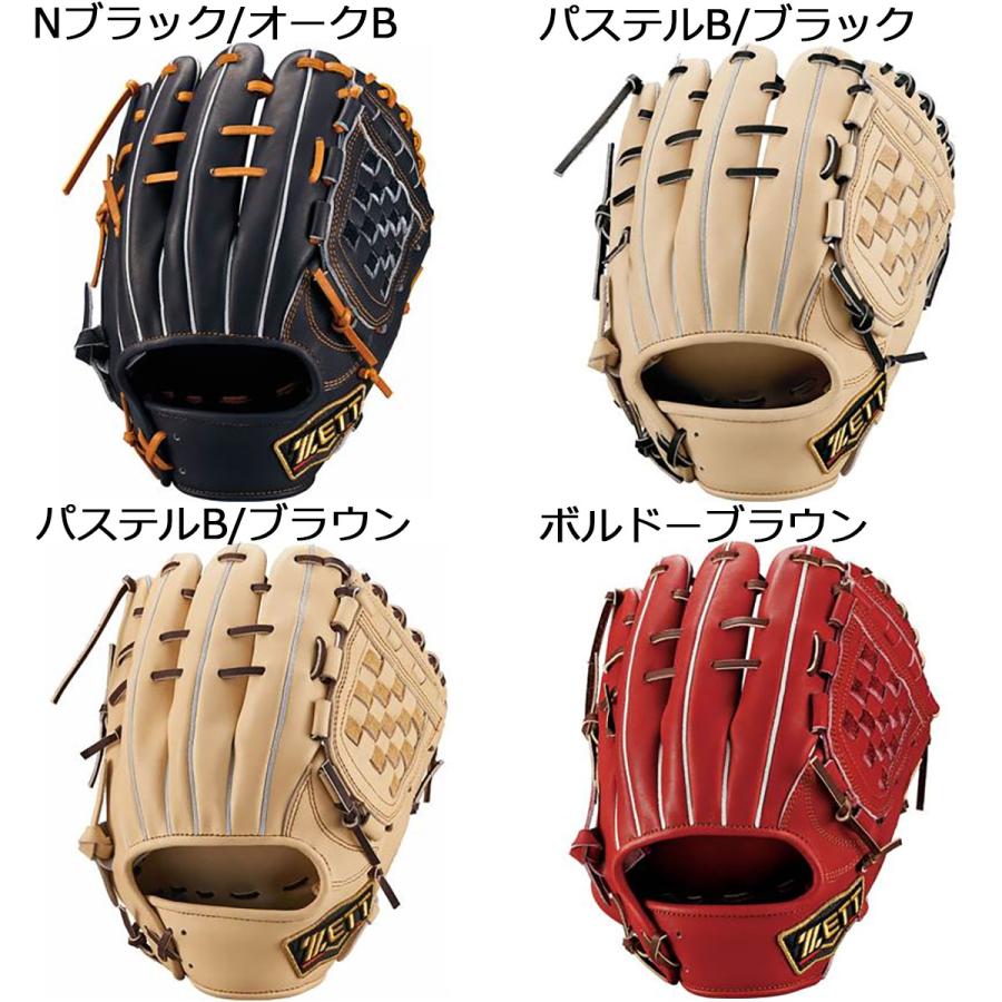 ゼット ZETT ベースボール 野球 ソフトボール グラブ ミット グローブ 軟式 プロステイタス セカンド ショート用 BRGB30564 ...