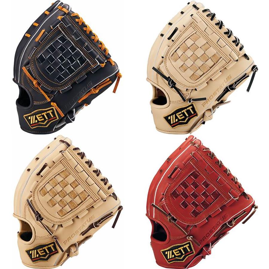 ゼット ZETT ベースボール 野球 ソフトボール グラブ ミット グローブ 軟式 プロステイタス セカンド ショート用 BRGB30564 ...