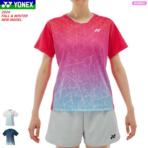 YONEX ヨネックス ゲームシャツ（スリム） ユニホーム 半袖シャツ 20813 レディース 女性用 1枚までメール便OK : バレーボール館 - 通販 - Yahoo!ショッピング