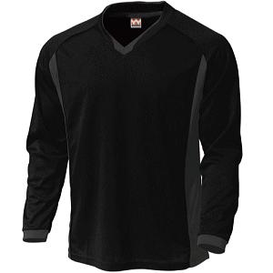 サッカー フットボール 練習着 長袖シャツ ベーシック ロングスリーブ サッカーシャツ ウンドウ メンズ 男性用 レディース 女性用 P1930【1枚までメール便OK】 :p1930 ...