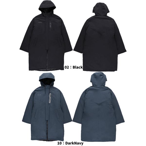 スパッツィオ フットサル サッカー ロングコート Jr.ベンチコート キッズ ジュニア 子供用 TP-0644 SPAZIO : バレーボール館 - 通販 - Yahoo!ショッピング