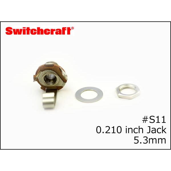 SWITCHCRAFT スイッチクラフト 0.210インチ モノラル ジャック #S11 :jack-switchcraft-s11:SPREAD SOUND スプレッドサウンド - 通販 ...
