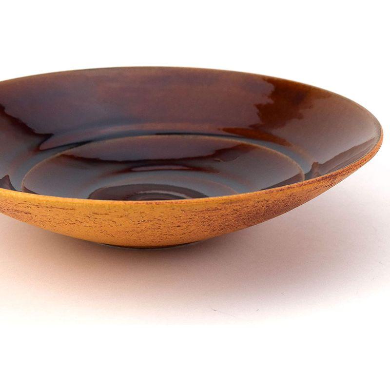 ヤマ庄陶器 中鉢 10インチ ボウル ブラウン 鉢 土物 Deep breth 信楽焼 日本製 DB-7c :20221126014809 ...