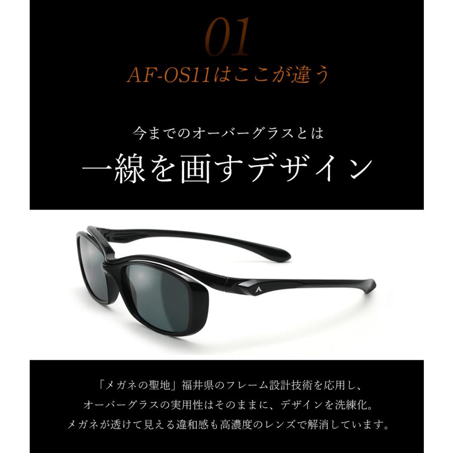 AーFIT メガネの上からお洒落にかけられる。ドライブに最適な AーFIT メガネの上からお洒落にかけられる。ドライブに最適な