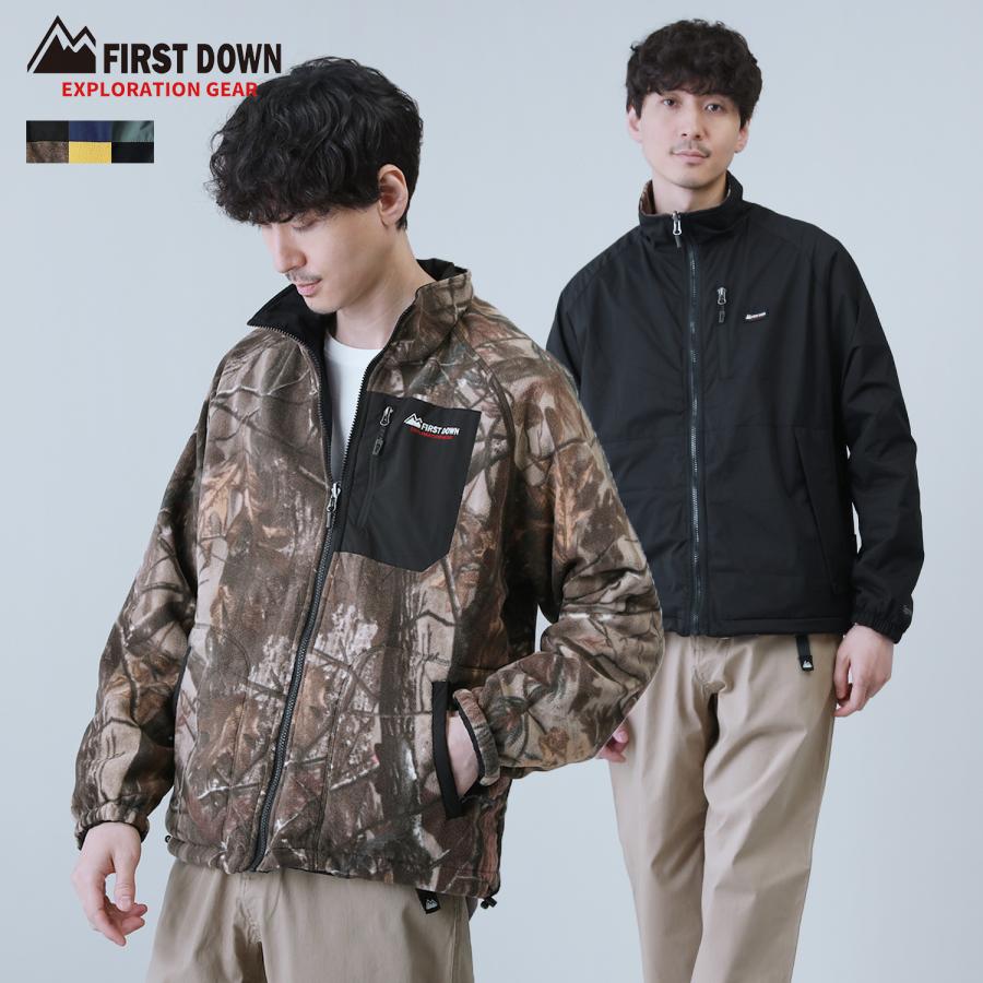 FIRST DOWN EXPLORATION GEAR ジャケット ブルゾン メンズ 冬 2way 伸縮性 耐水性 防風性 リップストップ : SPUTNICKS スプートニクス - 通販 ...