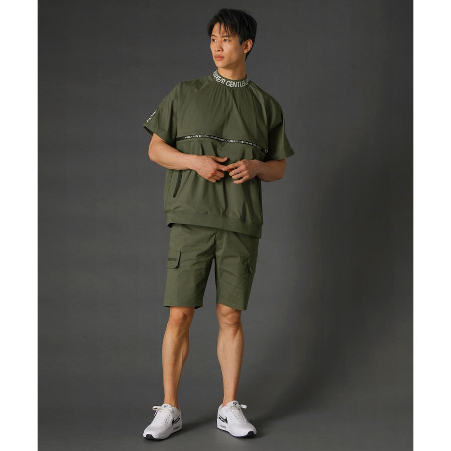 LUXE/R（ラグジュ） 【セットアップ対応】 ショーツ イージーショーツ メンズ 夏 ゴルフ ストレッチ ゴムウエスト ベルトループ ...