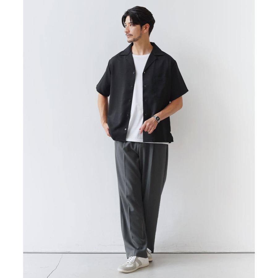 SPU（スプ） オープンカラーシャツ メンズ 夏 夏服 半袖 シャツ 日本製 国産 Reflex 機能性 イージーケア 吸汗 速乾 抗ピリング ...