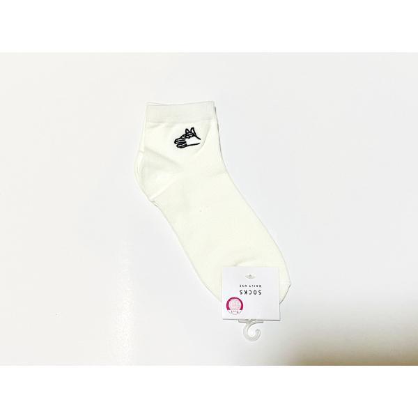 【新品】【即納】呪術廻戦 伏黒恵 靴下【23〜25cm】 じゅじゅつかいせん ソックス 白 グッズ アニメ ワンポイント : 10012067 ...