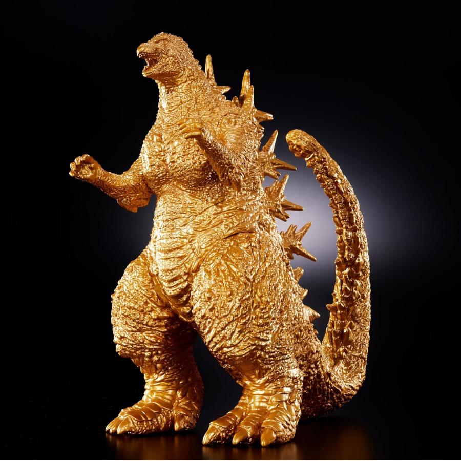 【新品】8月末頃入荷 【限定】 ゴジラ70周年記念 怪獣王シリーズ ゴジラ(2023)ゴールドカラーver. 塗装済みフィギュア 限定生産 シリアルNOカード かいじゅう :10012655 ...