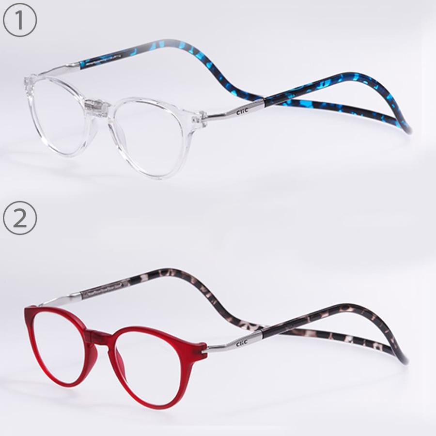 クリックパントス Clic Pantos 老眼鏡 首掛け ヴィンテージ おしゃれ プレゼント 誕生日 父の日 母の日 敬老の日 クリックリーダー clicreaders : アイワン秋葉原 ...