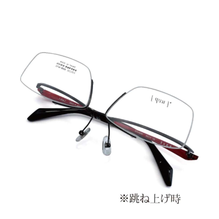 跳ね上げメガネフレーム DUN ドゥアン DUN-6006 55サイズ 紳士 メンズ 男性 スクエア ナイロール チタン 機能美 日本製 鯖江 シンプル ビジネス おしゃれ : アイワン秋葉原 ...