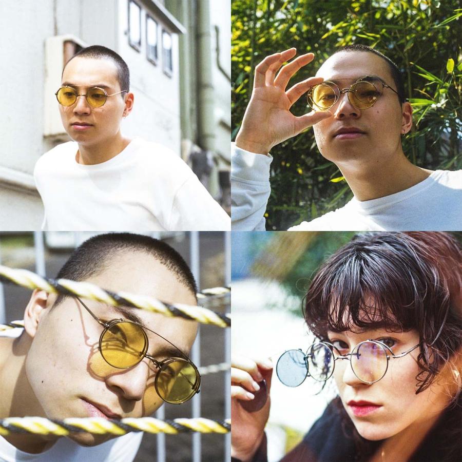 METRONOME メトロノーム TR2101 Trad-クリップレンズ Lily 跳ね上げ専用 クリップオン サングラスUVカット フリップアップ メガネの上から ワンタッチ 簡単装着 ...