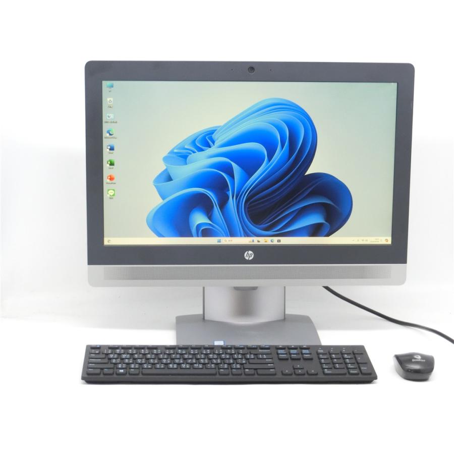 HP ProOne 600 G2 AIO 一体型 中古パソコン 21.5インチ フルHD Win11Pro 第6世代 Corei5 16GB ...