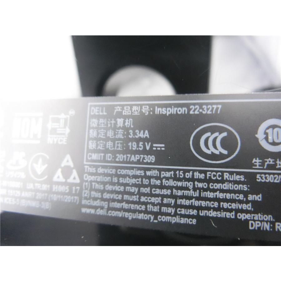 DELL Inspiron 22 3000 3277 Pentium 4415U 2.3GHZ/8GB/新品SSD512GB/21.5インチ ...