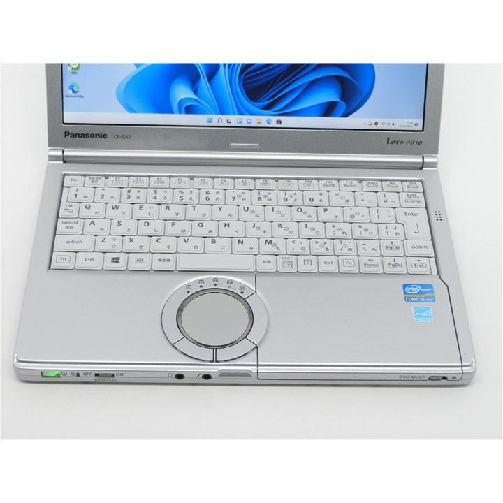 panasonic Let's note CF-SX2 第三世代 Corei5 メモリ8GB 新品SSD256GBカメラ内蔵 MicrosoftOffice HDMI Windows10 中古 ...
