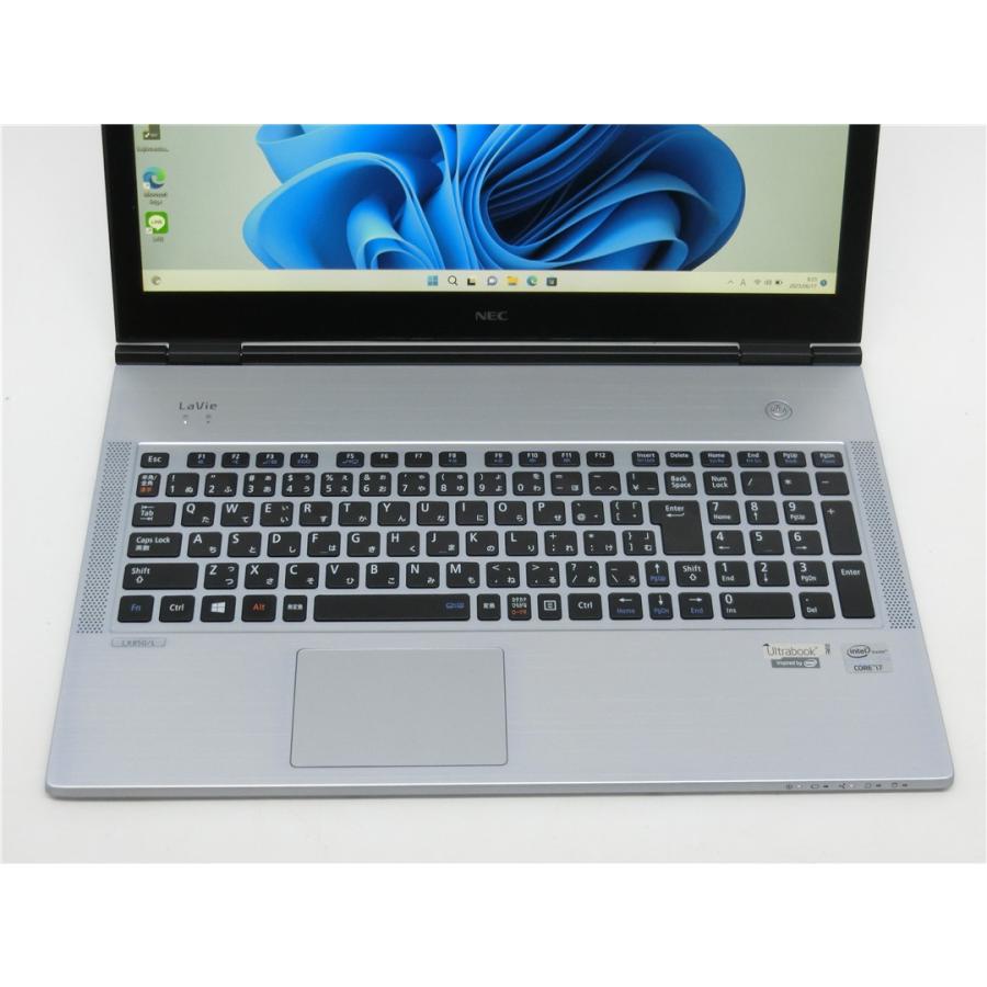 NEC LX850/L 高性能 Core i7-3537U /4GB/SSD256GB/ Webカメラ Win11 Microsoft ...