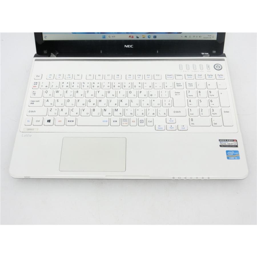 中古/WEBカメラ/15.6型/ノートPC/Win11/高速SSD256GB/8GB/corei5 3230M/NEC PC-GL265RHAY HDMI USB3.0 新品無線マウス ...