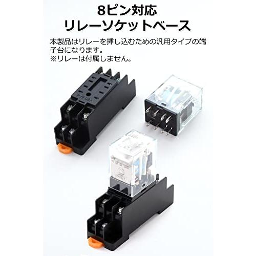 ブランド登録なし [NMJ] リレーソケットベース (8ピン) 【PYF08A】 MY2NJ HH52P 適合 (10個) : SRヤフー店 - 通販 - Yahoo!ショッピング