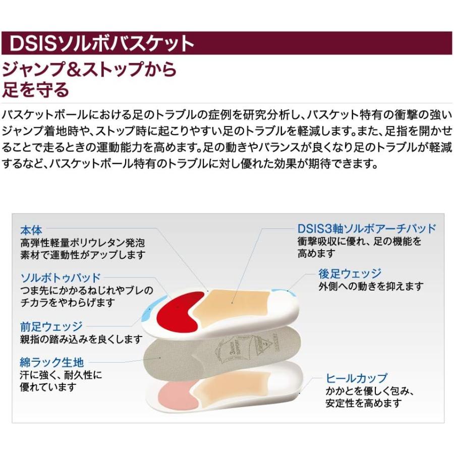 SORBOTHANE DSIS ソルボバスケット 22〜31cm 日本製 SORBO ソルボ インソール スポーツ かかと バスケ バスケットボール 高反発 クッション 痛み 衝撃吸収 バネ ...